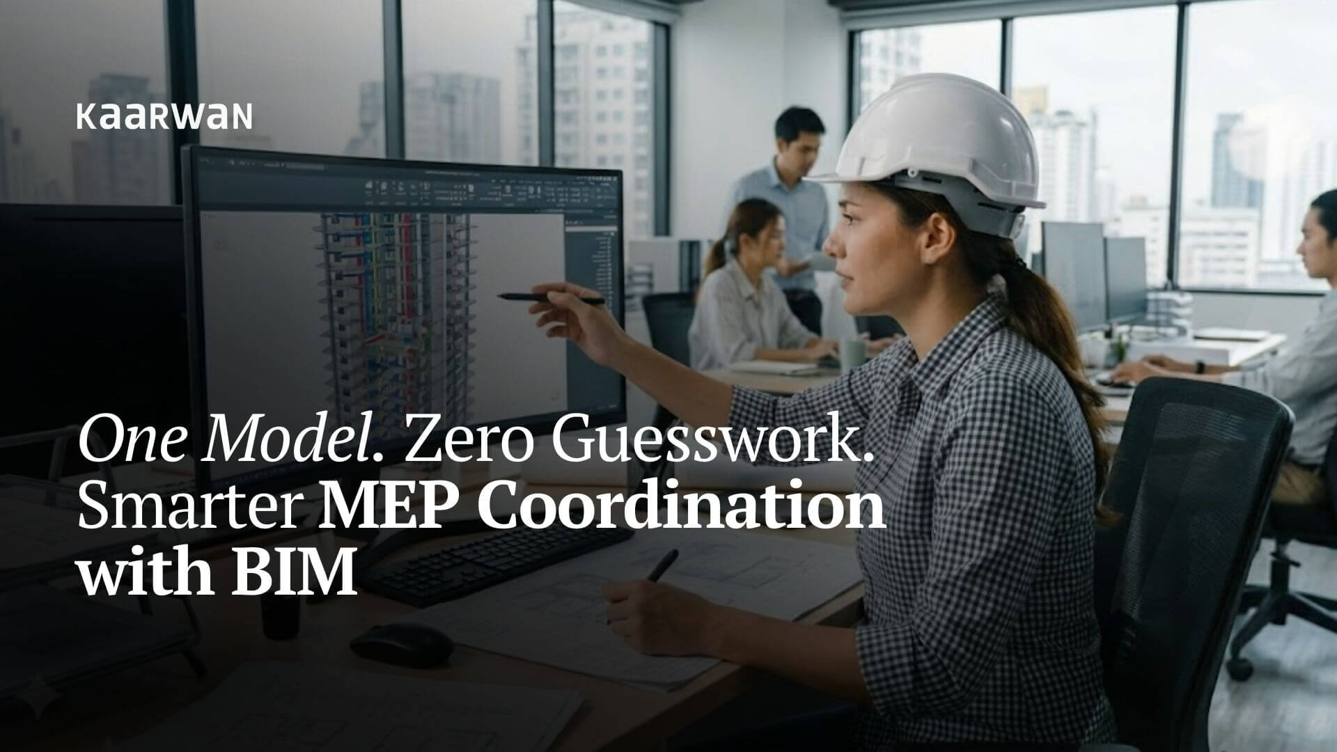 How BIM Streamlines MEP Coordination with 60% Greater Efficiency