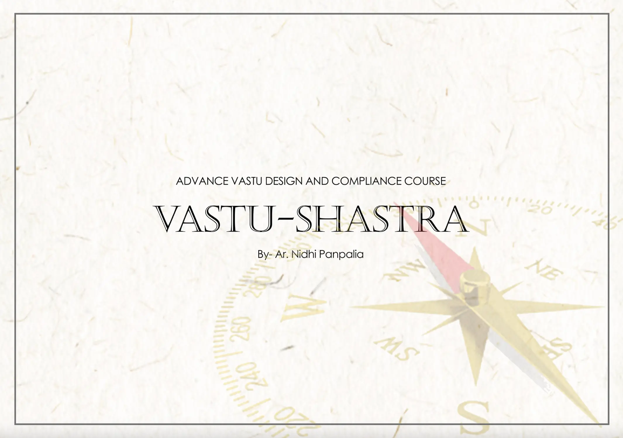 Vastu Shastra Portfolio