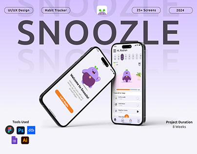 Snoozle - Habit Tracker Case study